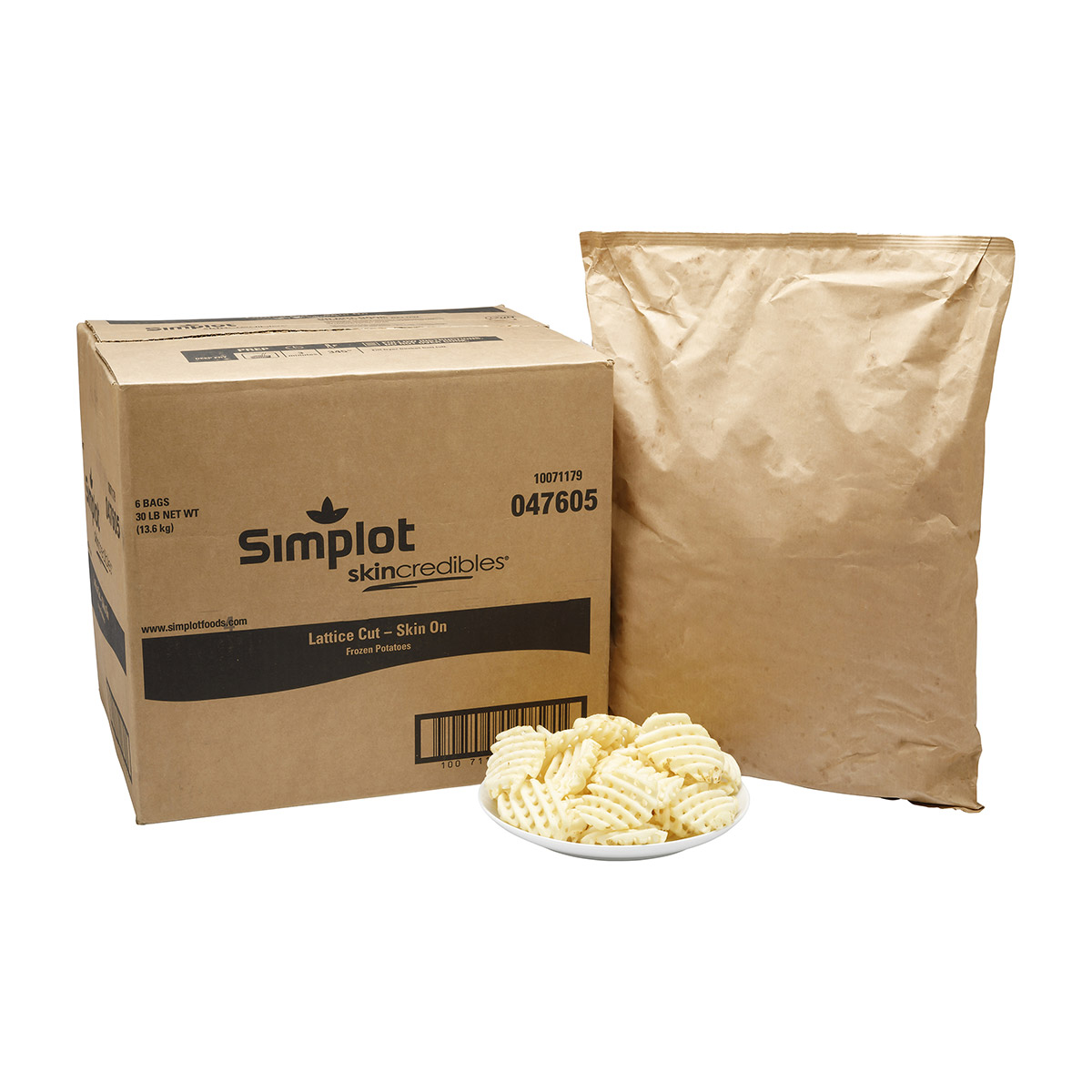Khoai tây cắt dạng lưới - Simplot Skincredibles® Lattice Cut Fries ...